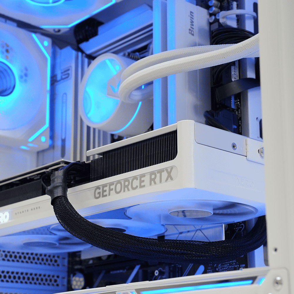 Prism Ultra White | RTX 5080 | Ryzen 7800X3D | Radium PCs