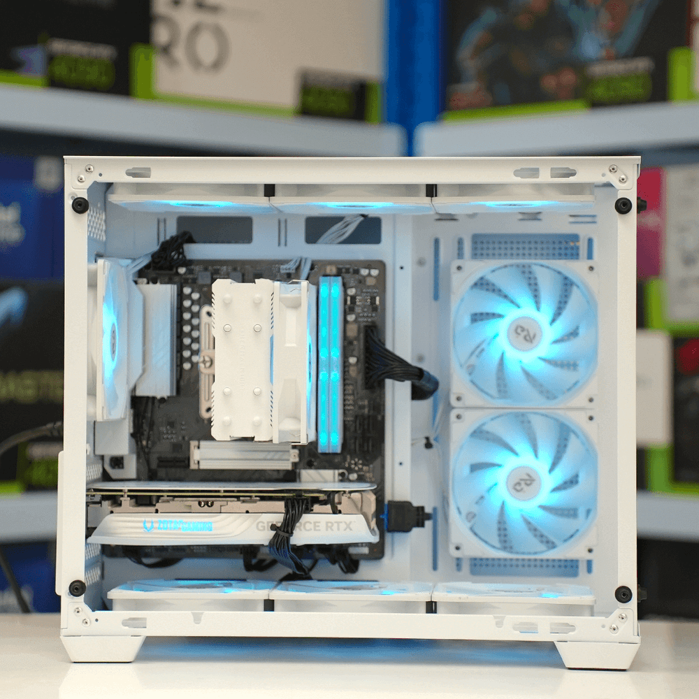 Prism Prime White | RX 9060 XT 16GB | Ryzen 7500F | Gaming PC